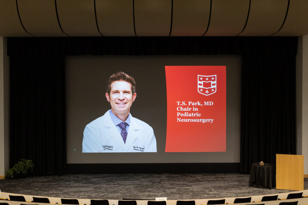 Dr. Thompson Installed as T.S. Park, MD, Chair in Pediatric ...