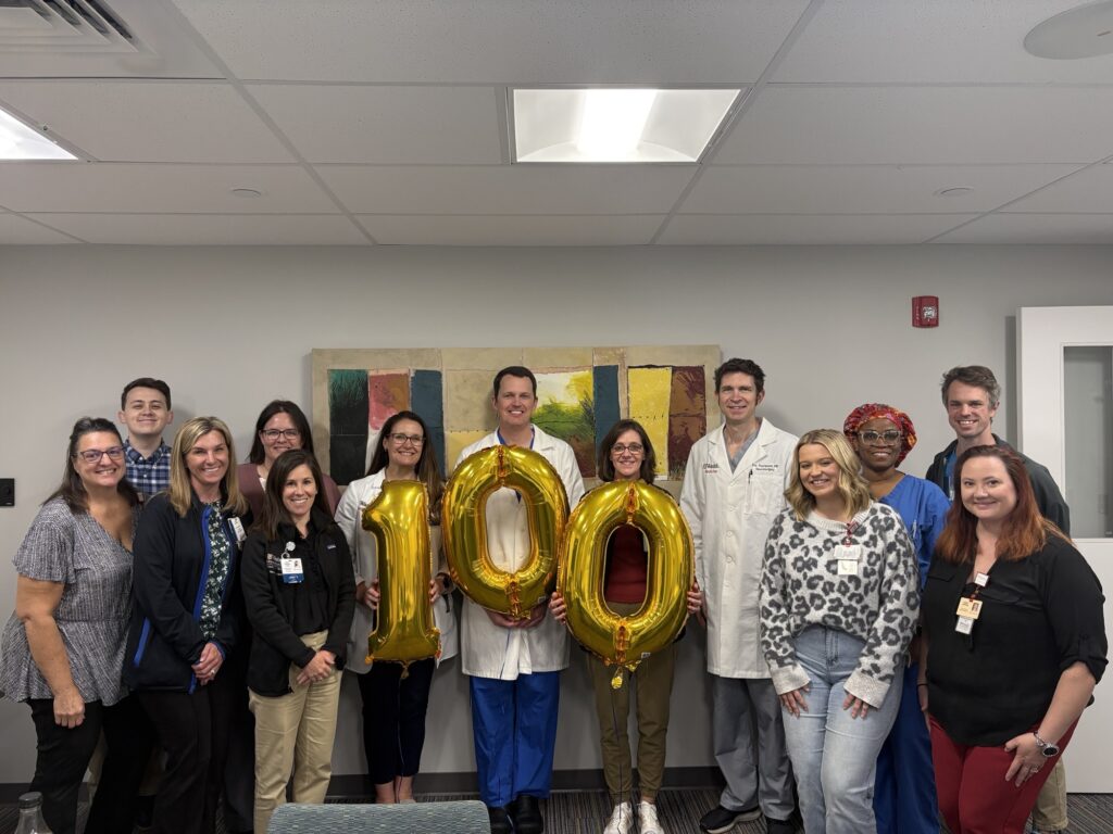 Dr. Jarod Roland Completes 100th SDR Procedure - Taylor Family ...